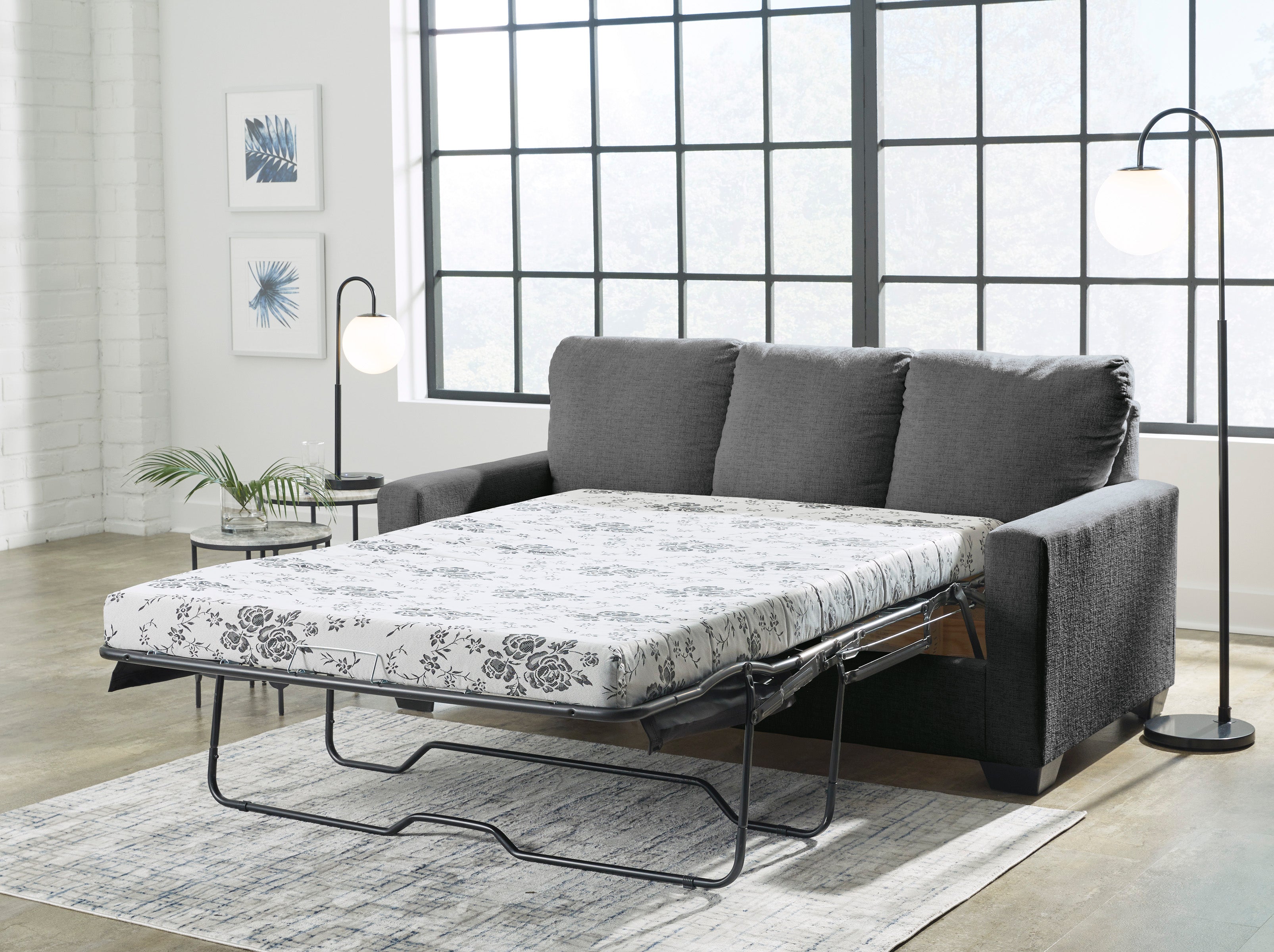 Ashley Rannis 54" Double Fabric Sofa Sleeper - Item #5005 – MidwestOnMain